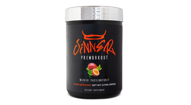 Sinner Preworkout, Wicked Passion Fruit, 40 Serving