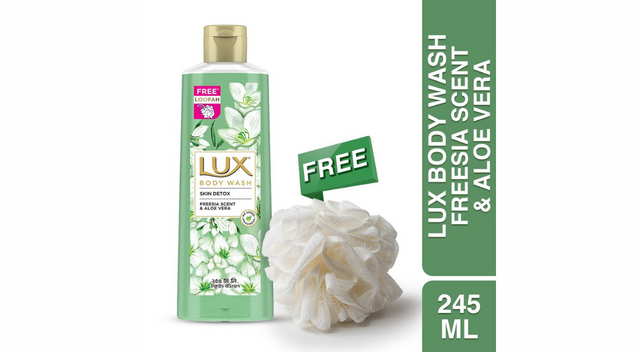 Lux Body Wash Freesia Scent & Aloe Vera 245ml