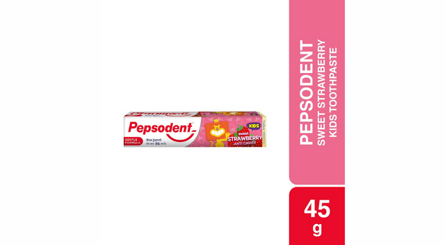 Pepsodent Kids Toothpaste Sweet Strawberry 45g