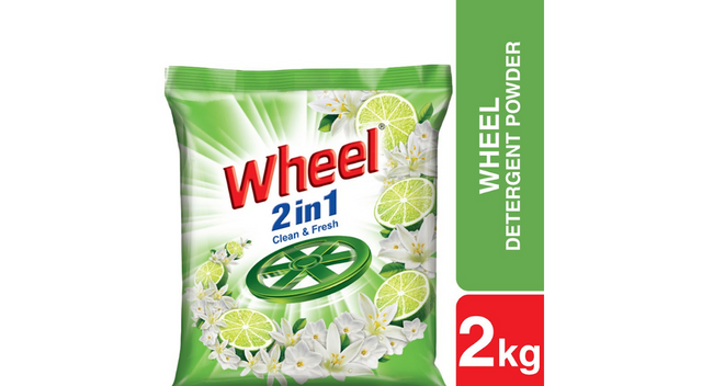 Wheel Washing (Detergent) Powder 2in1 Clean & Fresh 2Kg