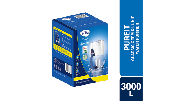 Unilever Pureit Classic Germ Kill Kit 3000L (Water Purifier)
