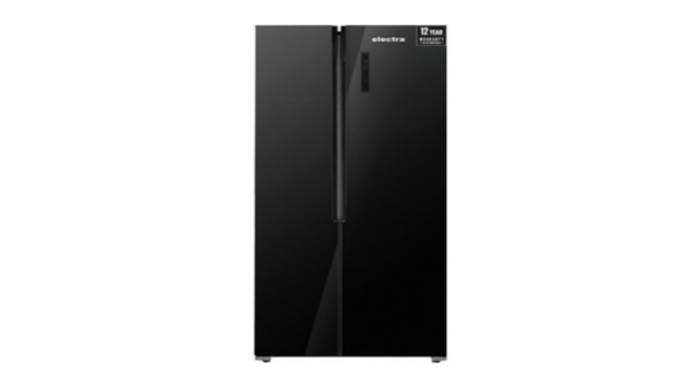 Electra SBS Refrigerator 587 L | ER587TS24BG | Black Glass