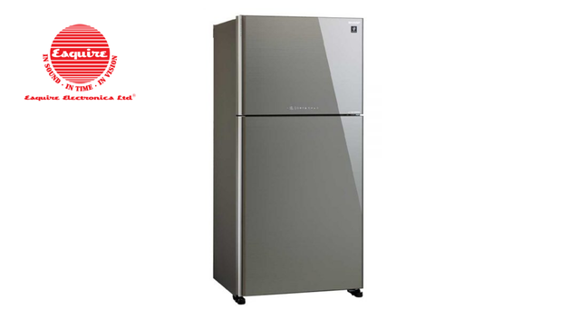 Sharp Inverter Refrigerator SJ-EX685-SL | 613 Liters - Dark Silver