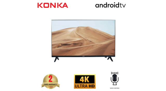 KONKA Android Smart 4K QLED TV – UDG43SR680ANT(43″ Voice Control Google TV)