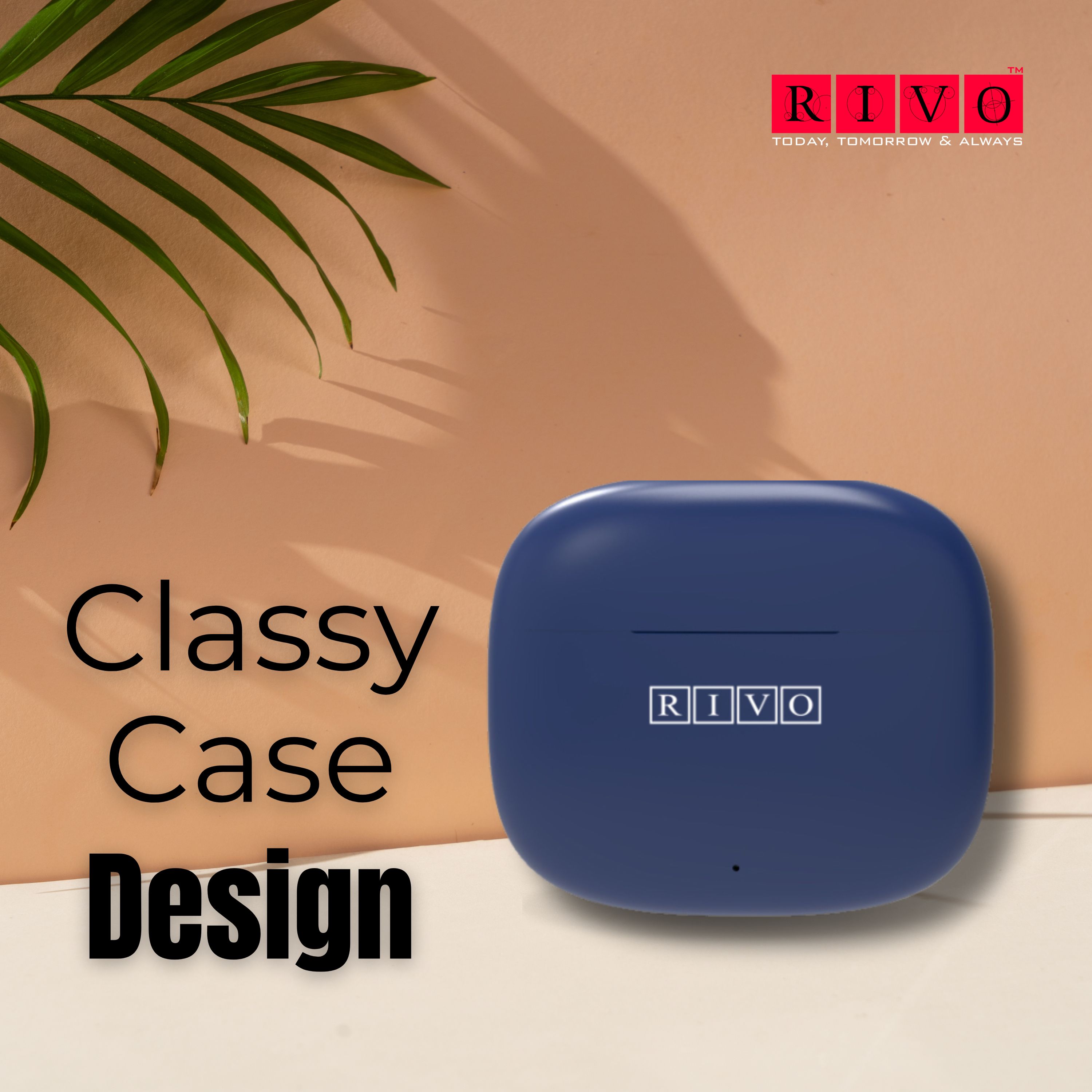 RIVO FB-20 Wireless Earbuds-Blue