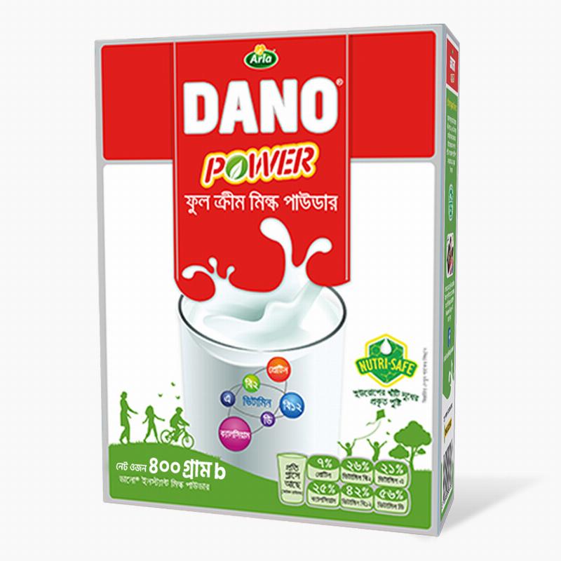 DANO Power Full Cream Milk Powder 400g