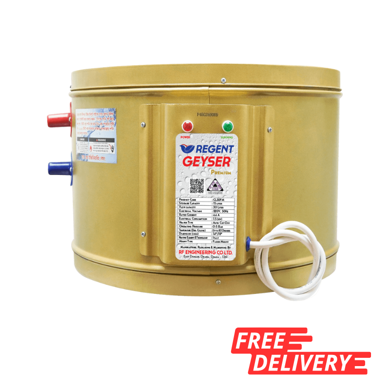 Premium 30 Liter Geyser (Golden)