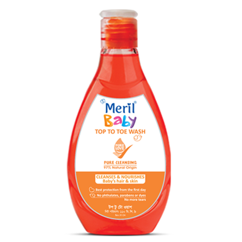 Meril Baby Top To Toe Wash 200 ml