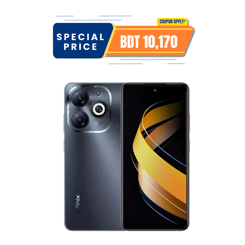 Infinix Smart 9 (3/64GB) - Official (Metallic Black)