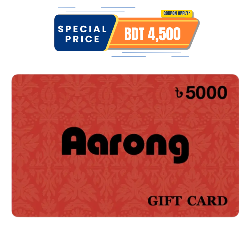 BDT 5000 TK Aarong E-Gift Card (Both Online & Outlet)